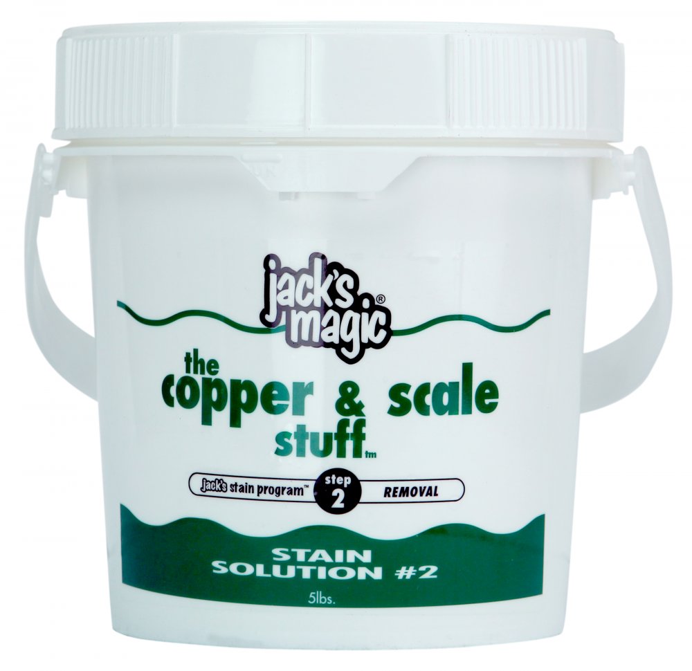 Jacks Magic Stain Solution #2 Metal Remover, 5 lb Pail | JMCOPPER5 – Pool Goods