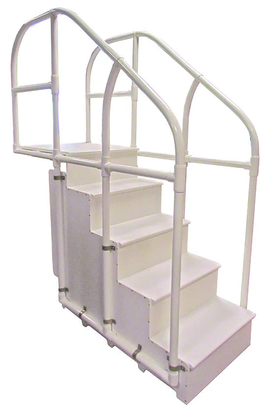 Swim Safe ADA Pool Stairs - 3-Tread (4 Step) | AQADAS-3 – Pool Goods