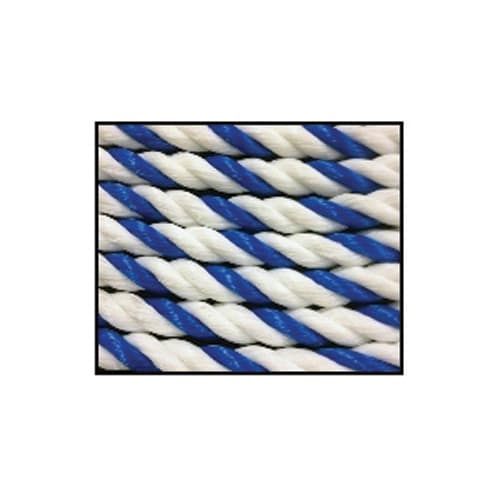 All Line 1/2" x 600' Spool Polypropylene Pool Rope, Blue/White | PTW16 ...