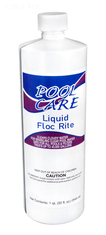 1 QT. LIQUID FLOC RITE – Pool Goods